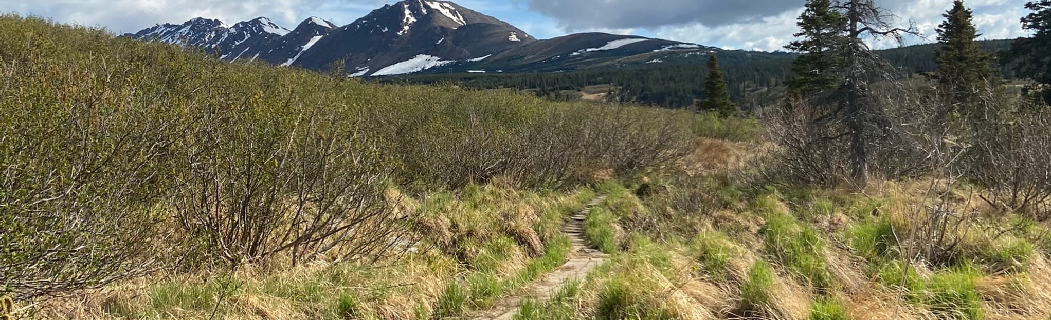 Gasline, Powerline Pass, Middle Fork, Wolverine and Basher Trail ...
