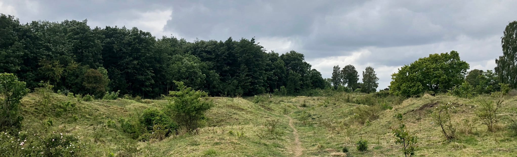 Hills and Holes NNR and Walcot Hall Circular, Cambridgeshire, England ...