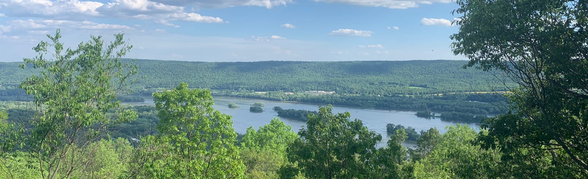 Peters Mountain Ridge via Appalachian Trail, Pennsylvania - 1,346 ...