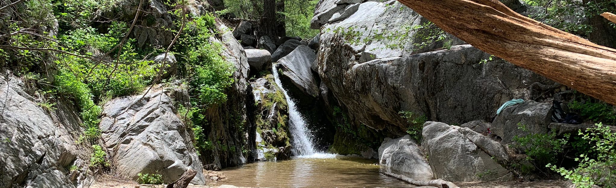 Cooper Canyon Falls Via Burkhart Trail 1289 Reviews Map California