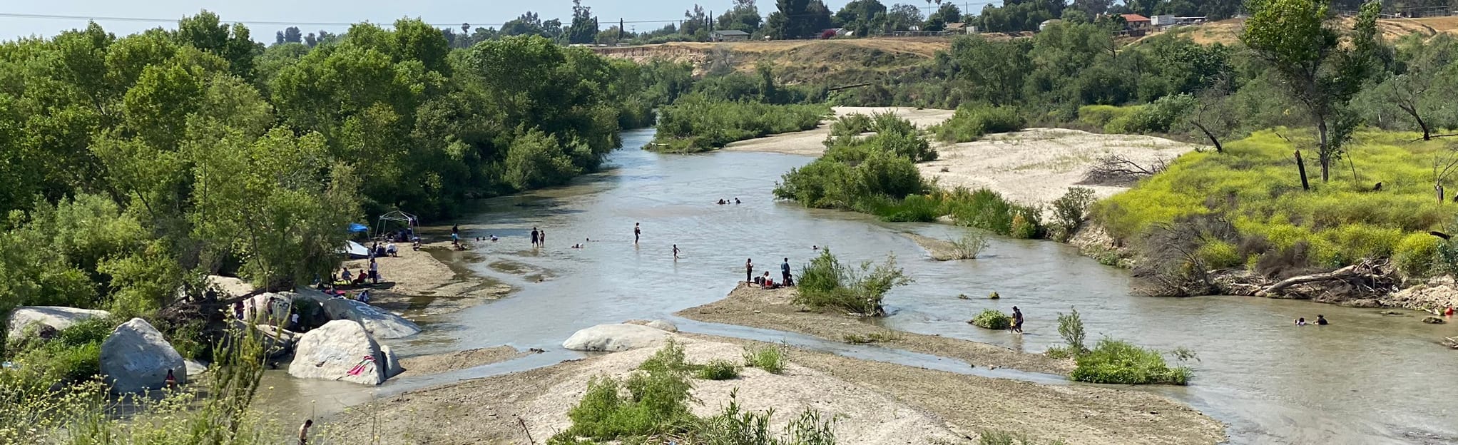 Santa Ana Trail to Martha McLean Anza Narrows Park, California - 196 ...