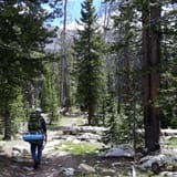 Four Lakes Basin via Highline and Four Lakes Basin Trails, Utah - 139 ...