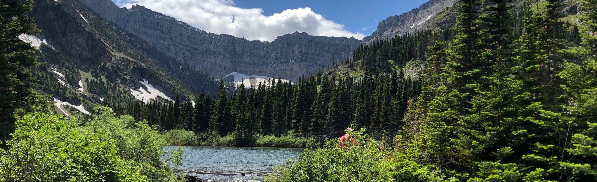 Upper Bertha Falls and Bertha Lake Trail, Alberta, Canada - 1,679 ...