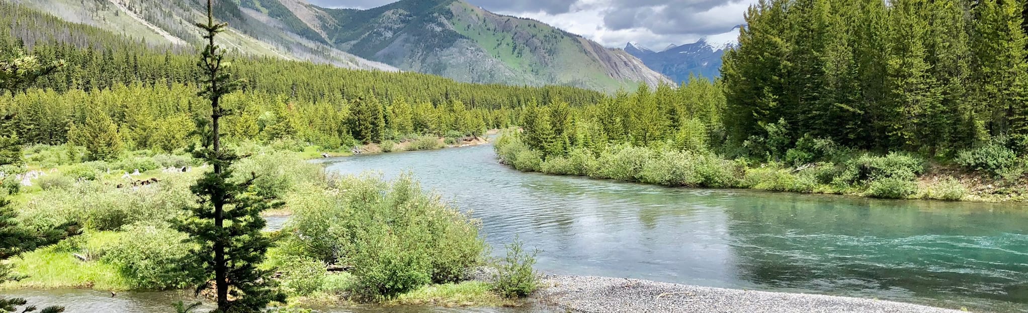 Lake Magog Campground via Assiniboine Pass, Alberta, Canada - 63 ...