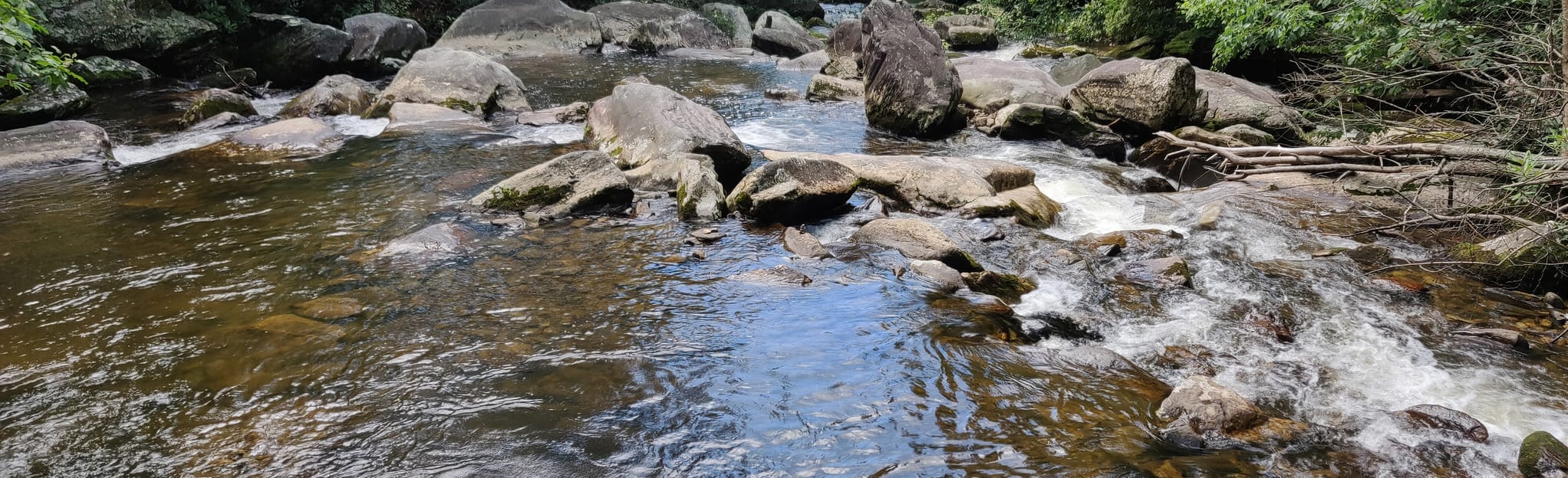 Whitewater Falls and River via Foothills Trail, North Carolina - 228 ...
