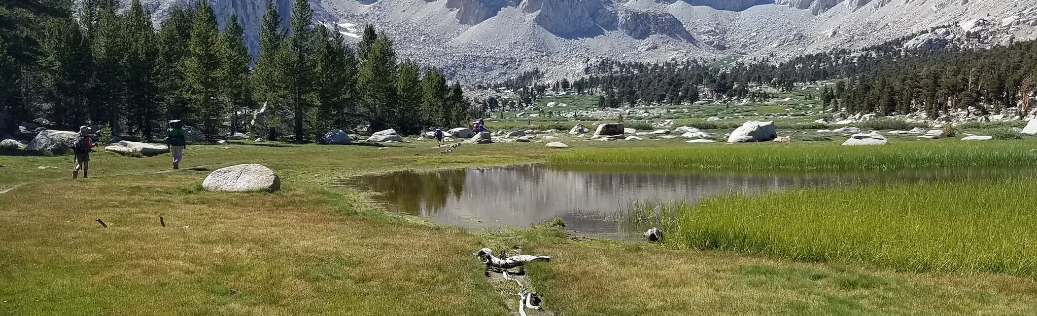 Muir and Cottonwood Lakes via Golden Trout Camp and Cottonwood Lakes ...