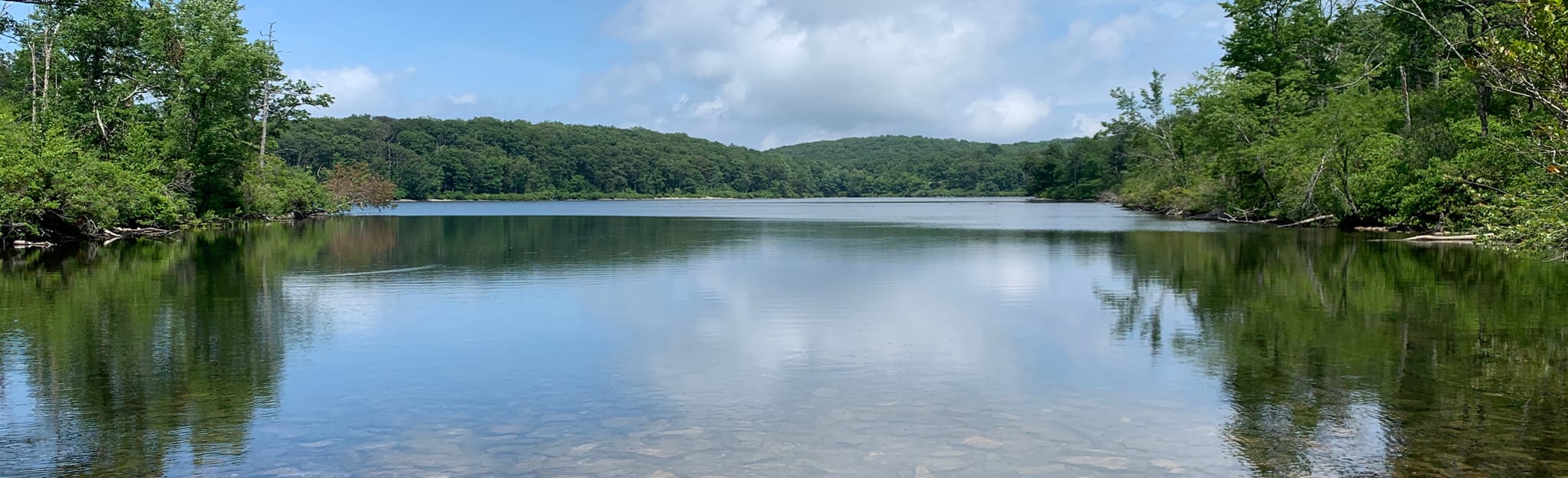 Sunfish Pond via Farview, Appalachian, and Dunnfield Creek Trails Loop ...