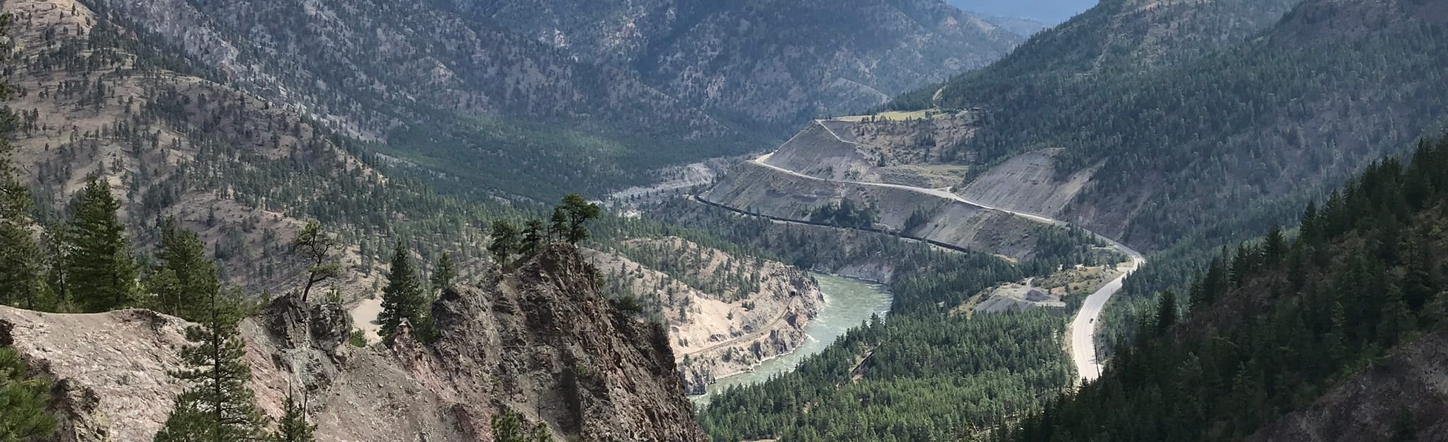 Old Cariboo Wagon Trail and Goat Bluff Lookout | Map, Guide - British ...