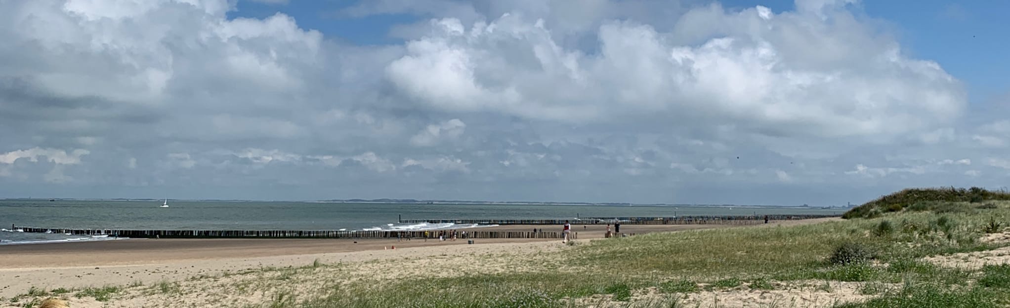 Caminhada pela praia de Cadzand-Bad | Mapa, Roteiro - Zeeland ...