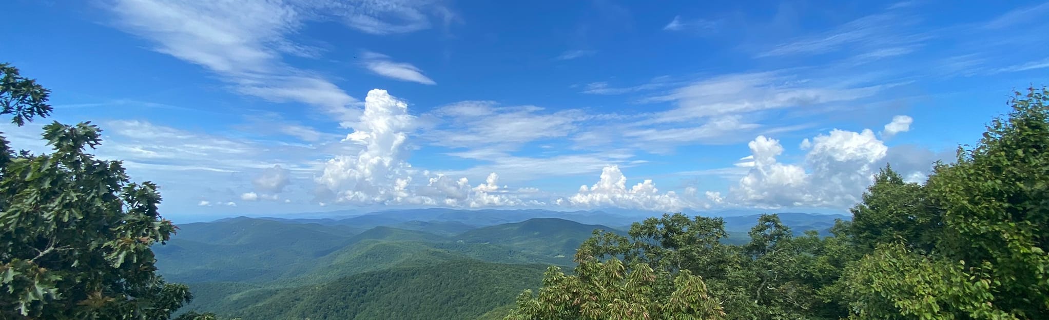 Byron Reece, Slaughter Creek, and Blood Mountain via Appalachian Trail ...