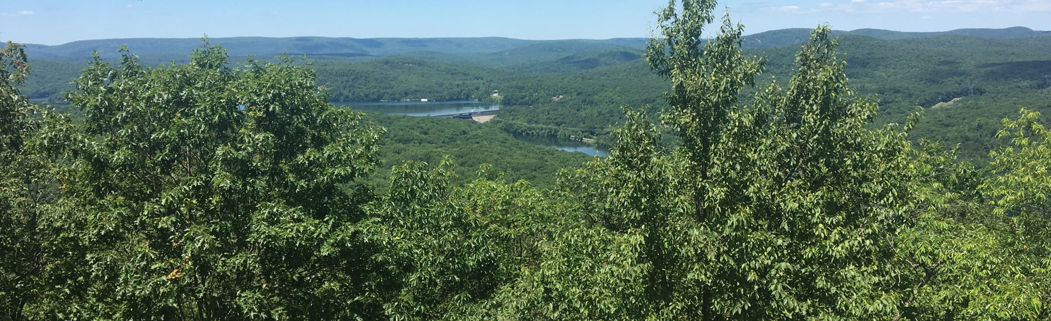 Windbeam Mountain, Bear Mountain, Board Mountain and Lake Rickonda ...