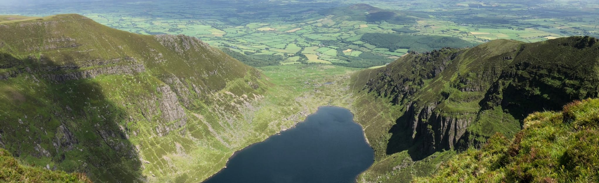 Coumshingaun Lough and Kilclooney Loop - County Waterford, Ireland ...