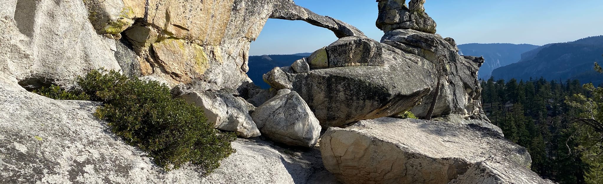 Indian Ridge Natural Arch and North Dome via Porcupine Creek Trail ...