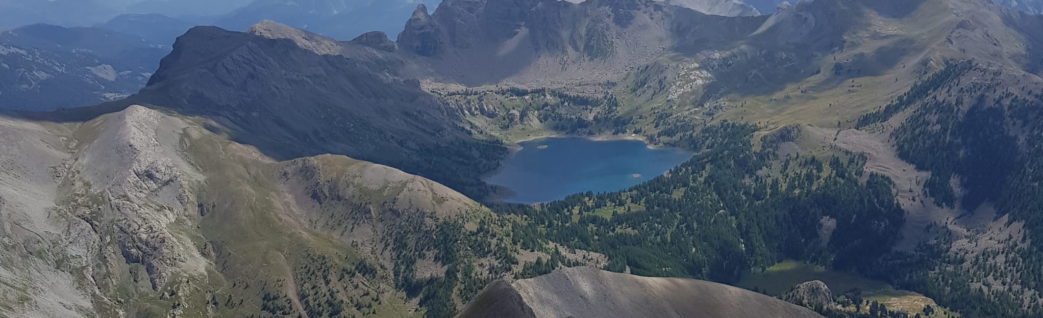 Mont Pelat - The Pas de La Grand barre - Ravine of the Grande Cayolle ...