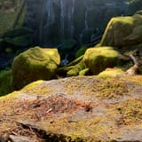 Erma Bell, Wahanna and Torrey Lakes from Skookum Creek Campground ...