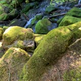 Erma Bell, Wahanna and Torrey Lakes from Skookum Creek Campground ...
