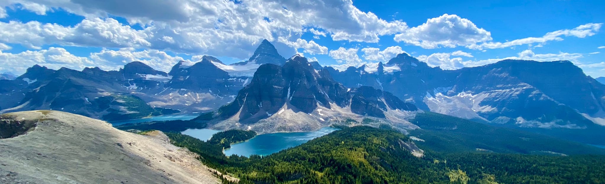 The Nub via Watridge Lake Trail and Assiniboine Pass Trail - Alberta ...