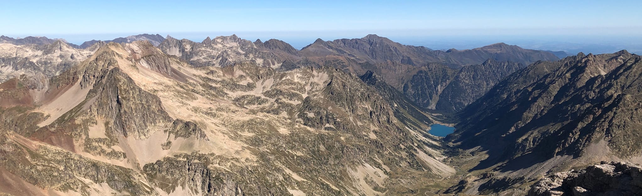 Ossoue dam - Petit Vignemale - Baysselance refuge | Map, Guide - Hautes ...