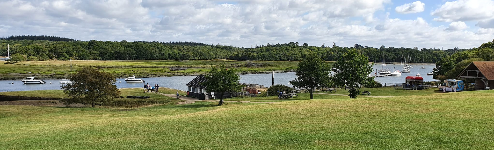 Bucklers Hard and Longmead Copse Circular, Hampshire, England - 7 ...