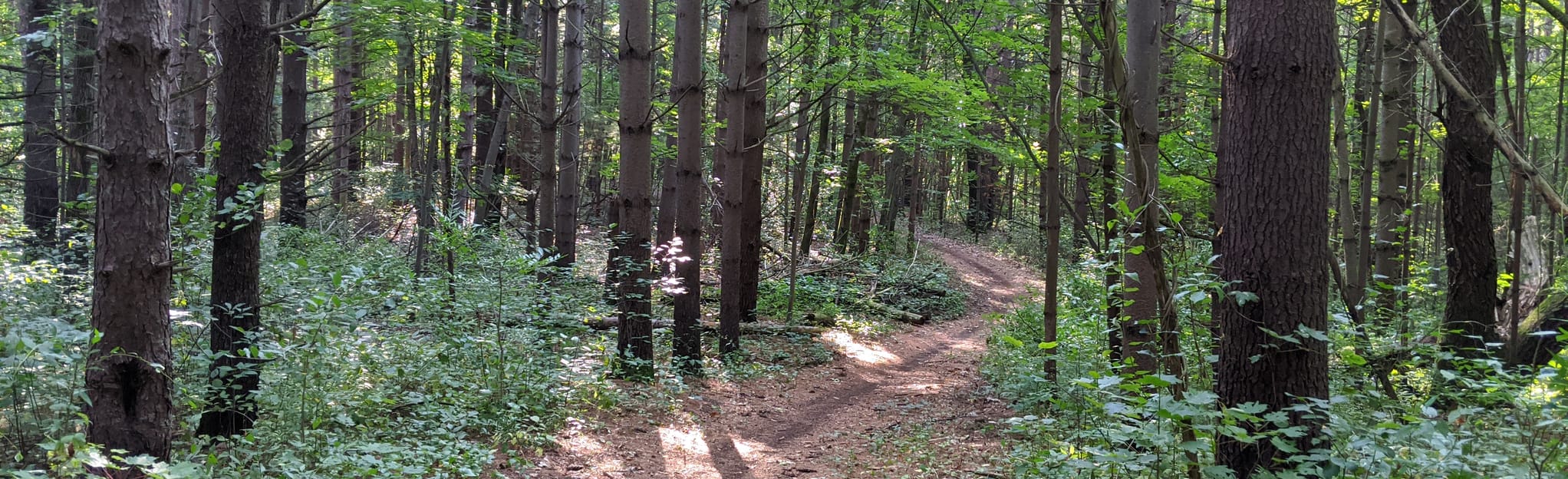 Highland State Recreation Area: North Loop | Map, Guide - Michigan ...