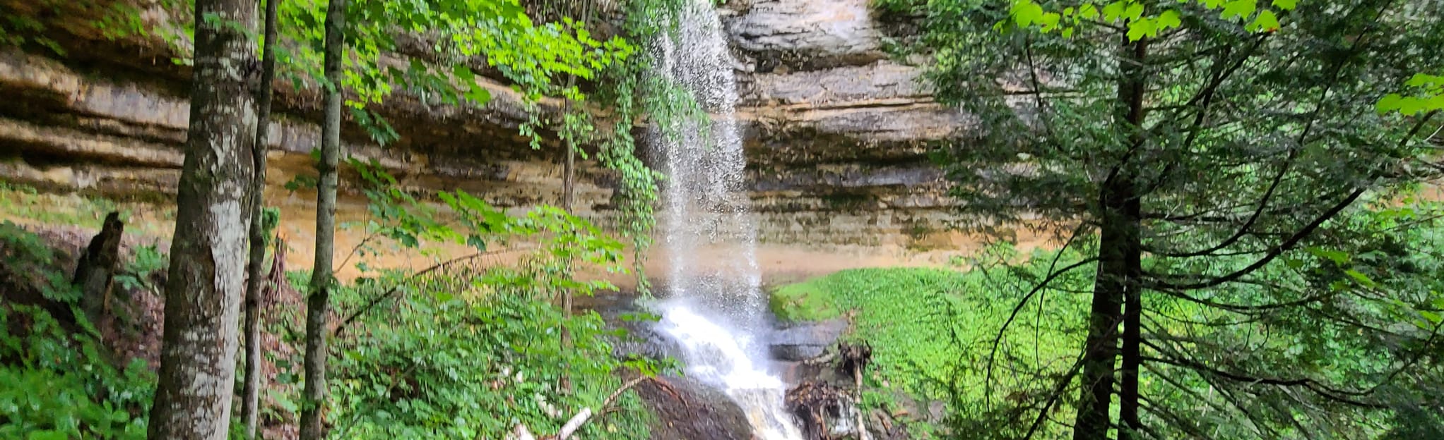 Miners Castle to Munising Falls via North Country Trail, Michigan - 136 ...
