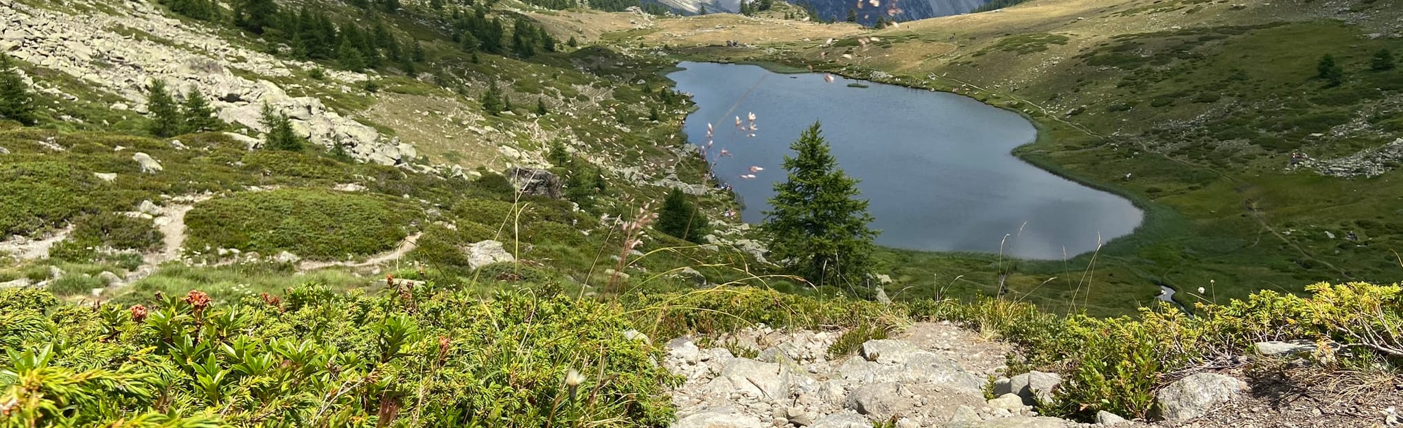 Porte de Cristol and the Lake of Cristol, Hautes-Alpes, France - 12 ...