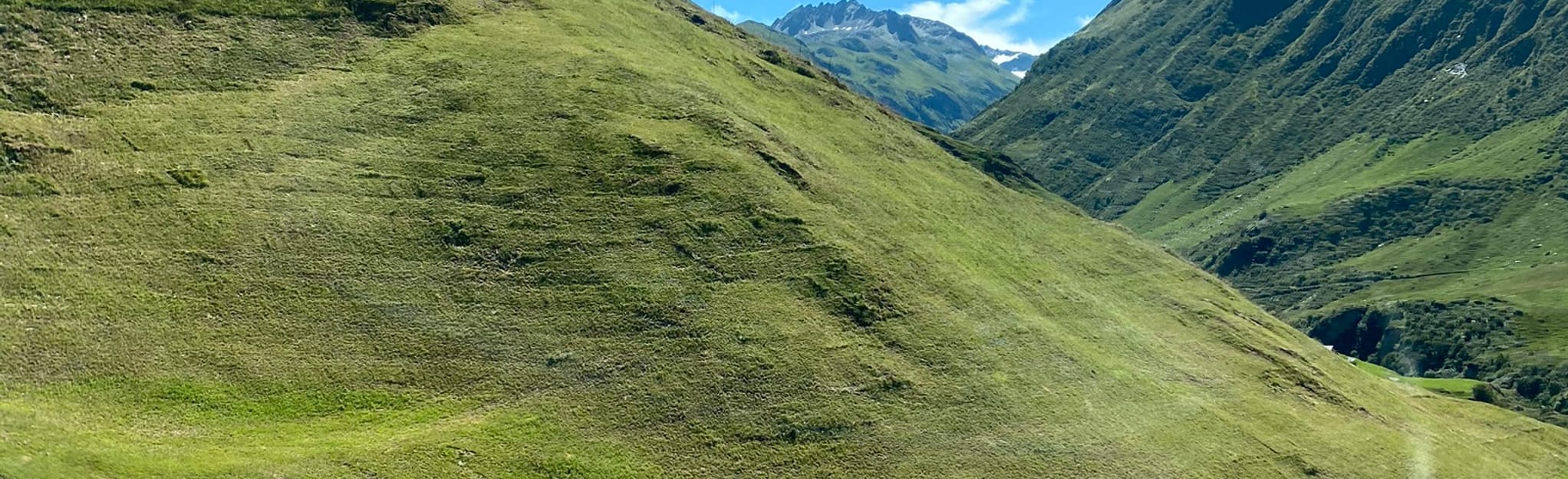 Rhine Route, Segment 1: Andermatt - Disentis/muster, Uri, Switzerland ...
