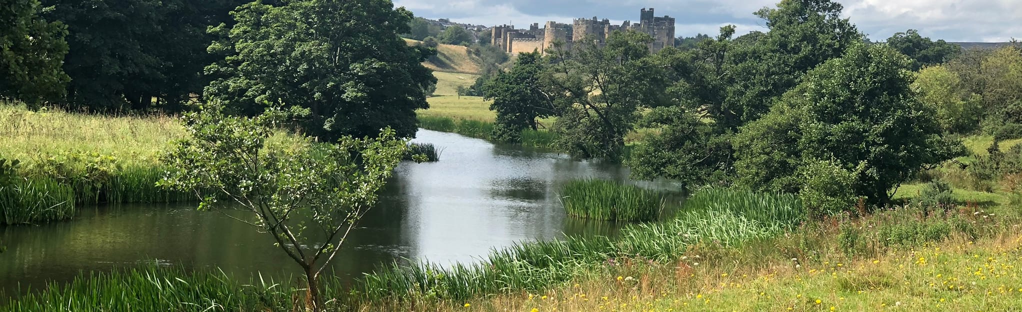 Lesbury, Alnwick and Hulne Park Walk - Northumberland, England#N ...