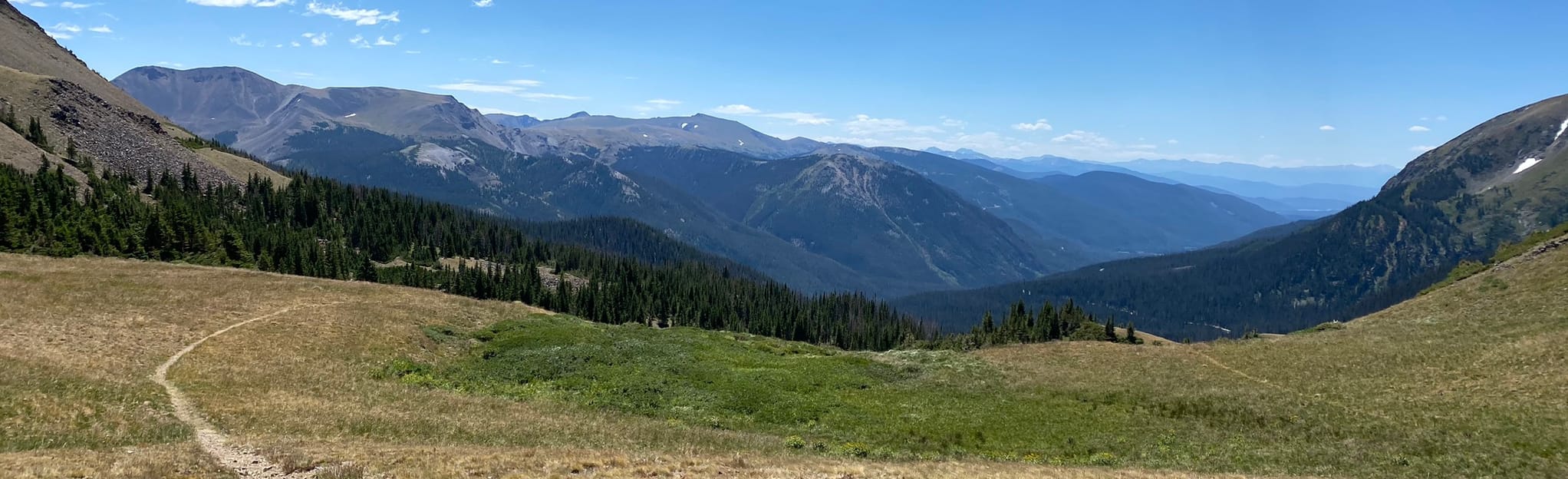 Thunder Pass via Grand Ditch Road and Thunder Pass Trail, Colorado - 15 ...