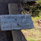 Warren Lake via PCT, Summit Lake, and Warren Lake Trail, California ...