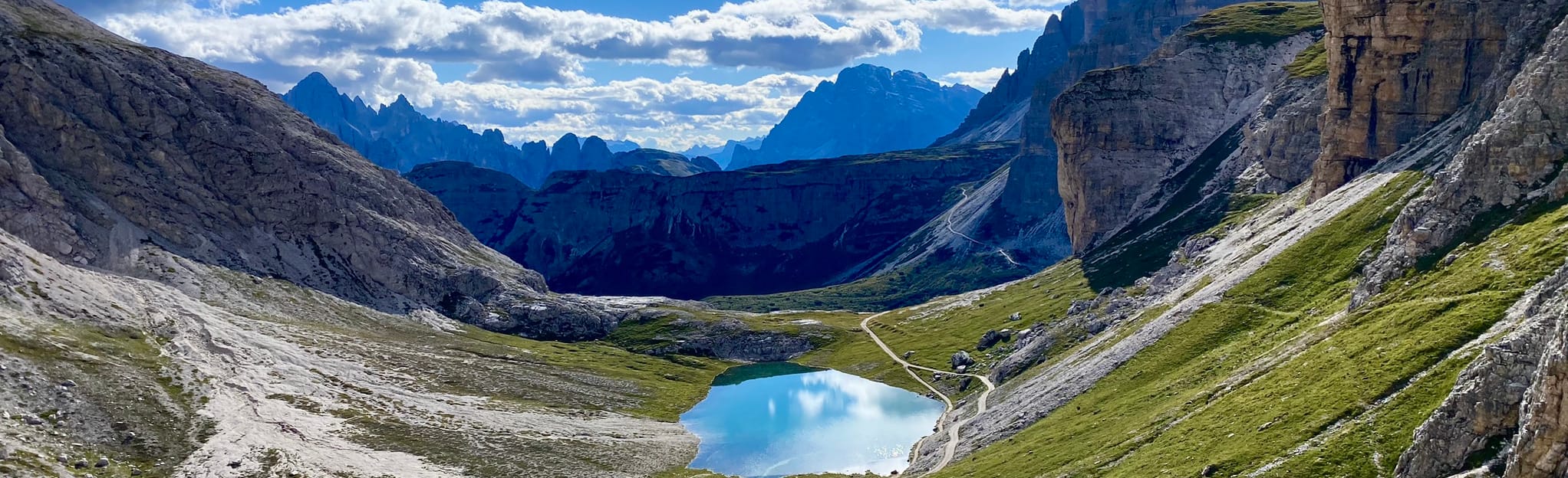 Monte Paterno - Forcella Pian di Cengia (Three Peaks of Lavaredo): 1. ...