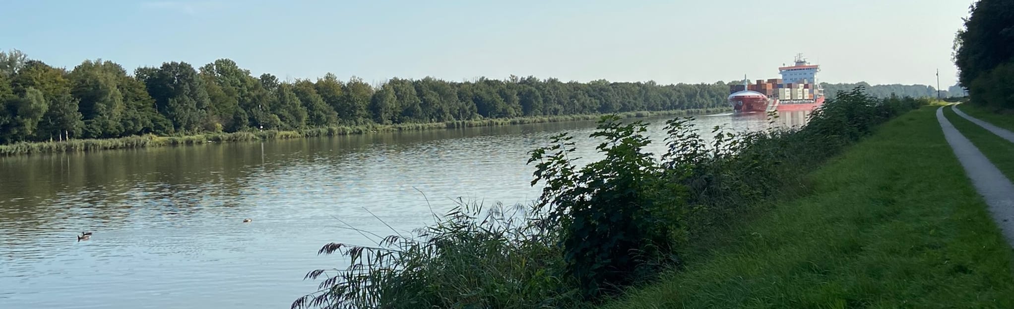 Nord-Ostsee-Kanal-Route Etappe 1: Brunsbüttel - Albersdorf, Schleswig-Holstein, Germany - Map ...