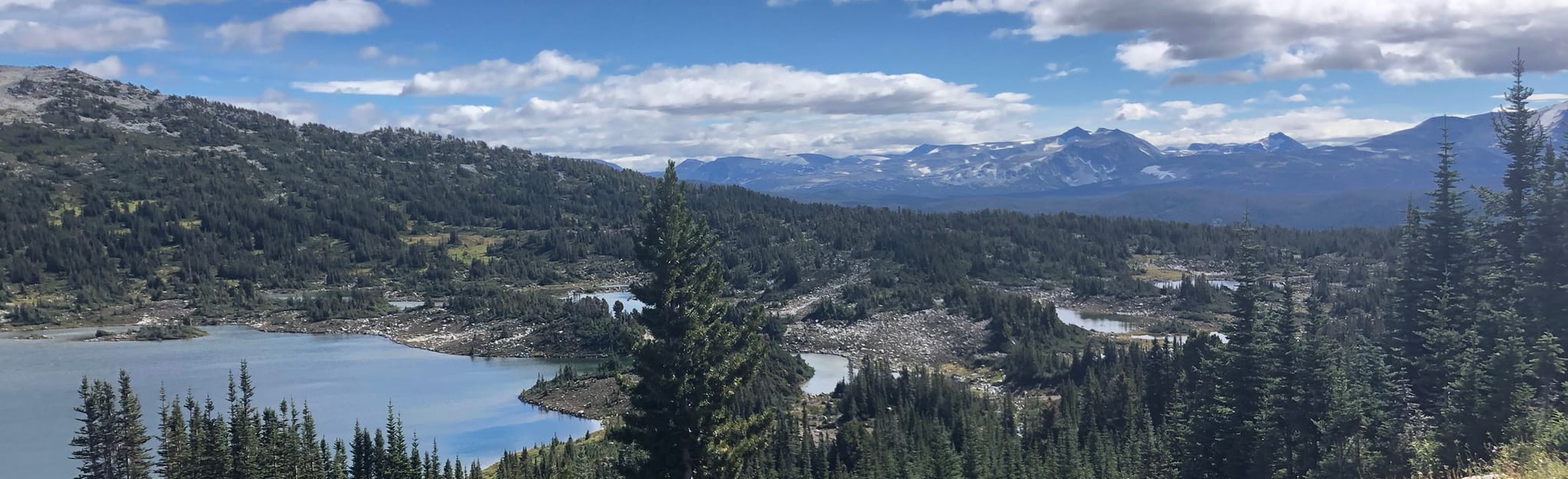 North Pass and Angel Heart Lake from Whitton Lake | Map, Guide ...