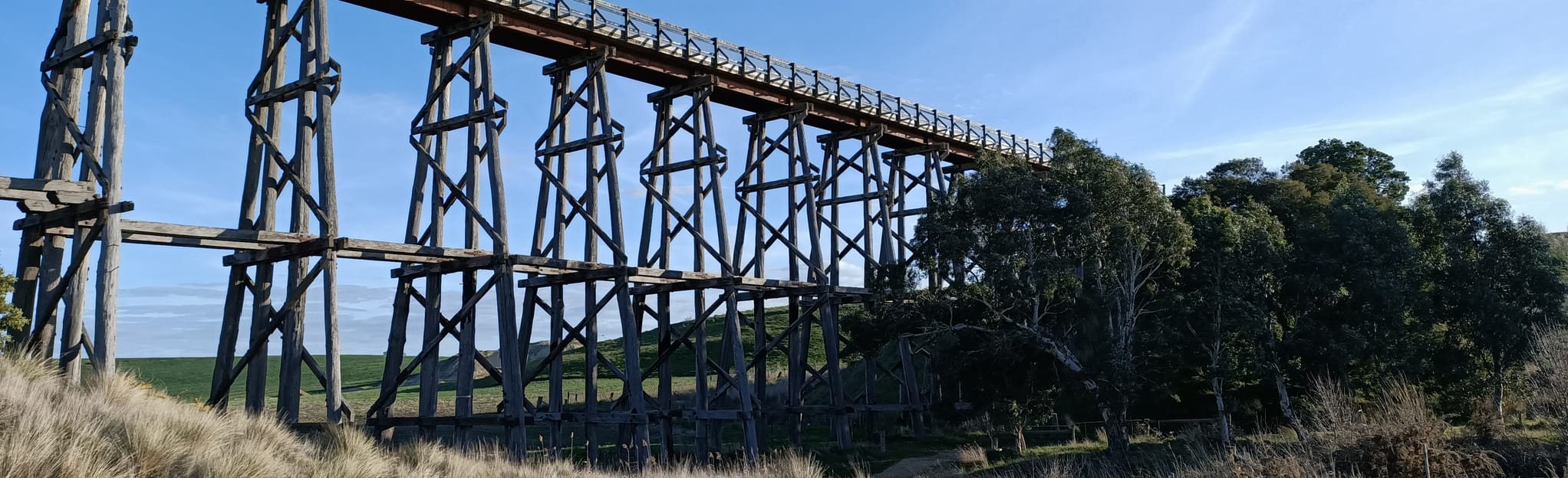 Ballarat-Skipton Rail Trail via Nimons Bridge, Victoria, Australia - 21 ...