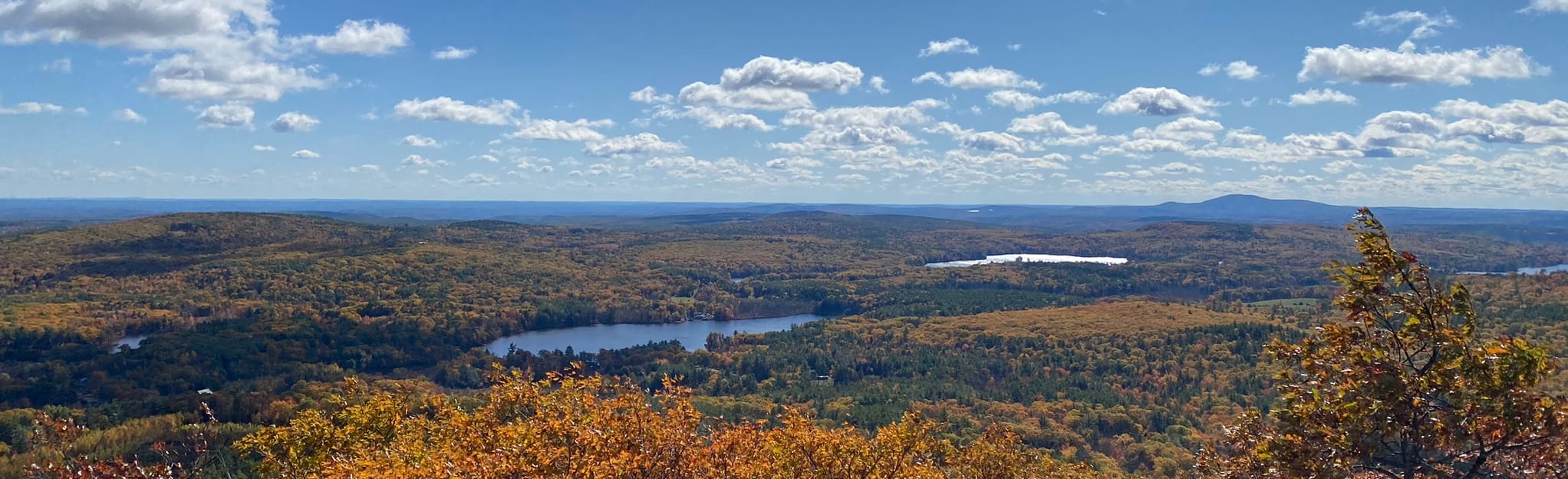 Mount Watatic and Nutting Hill via Wapack Trail, Massachusetts - 2,698 ...