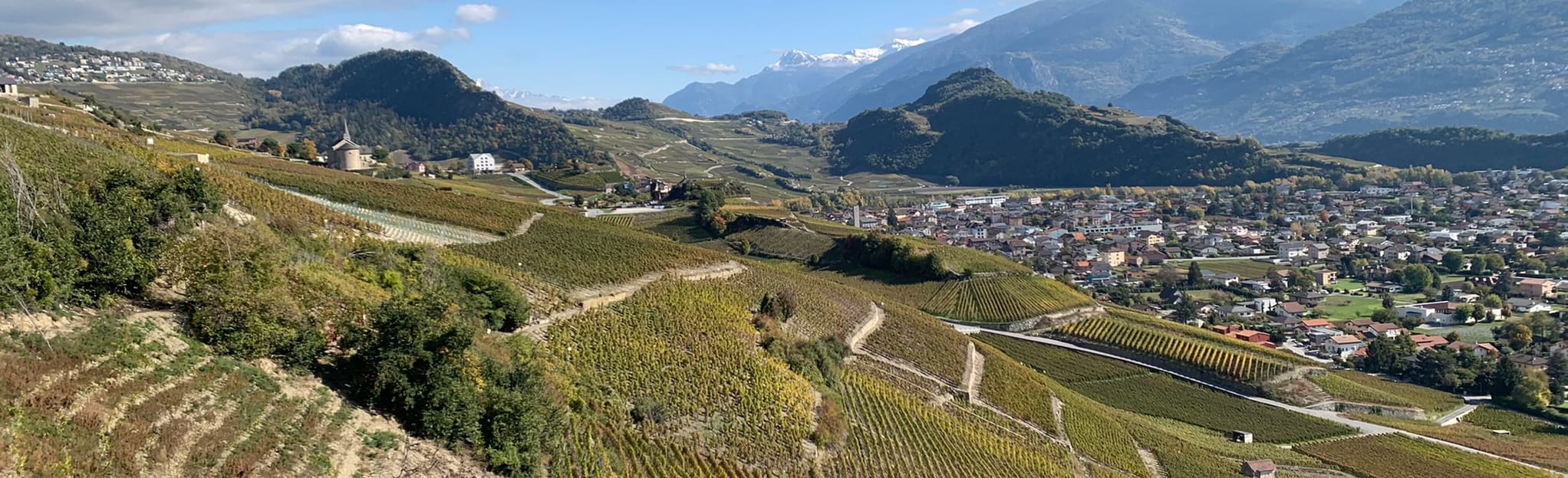 Vineyard trail - Stage 2: Saillon - Sion, Valais, Switzerland - 6 ...