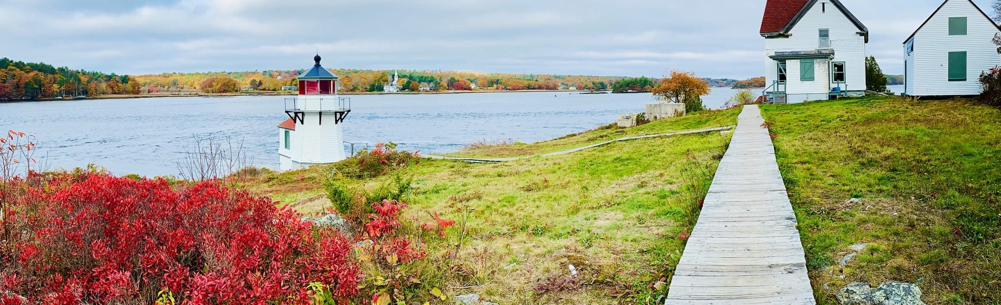 Squirrel Point Lighthouse Trail Map Guide Maine AllTrails