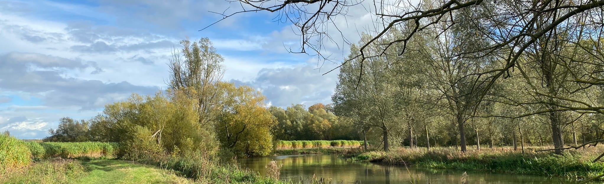 Oundle River Walk via Basset Ford Road - Northamptonshire, England ...