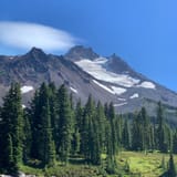 Russell Lake via Whitewater Trail and Pacific Crest Trail, Oregon - 262 ...