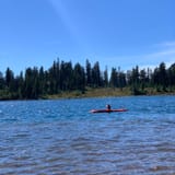 Russell Lake via Whitewater Trail and Pacific Crest Trail, Oregon - 262 ...