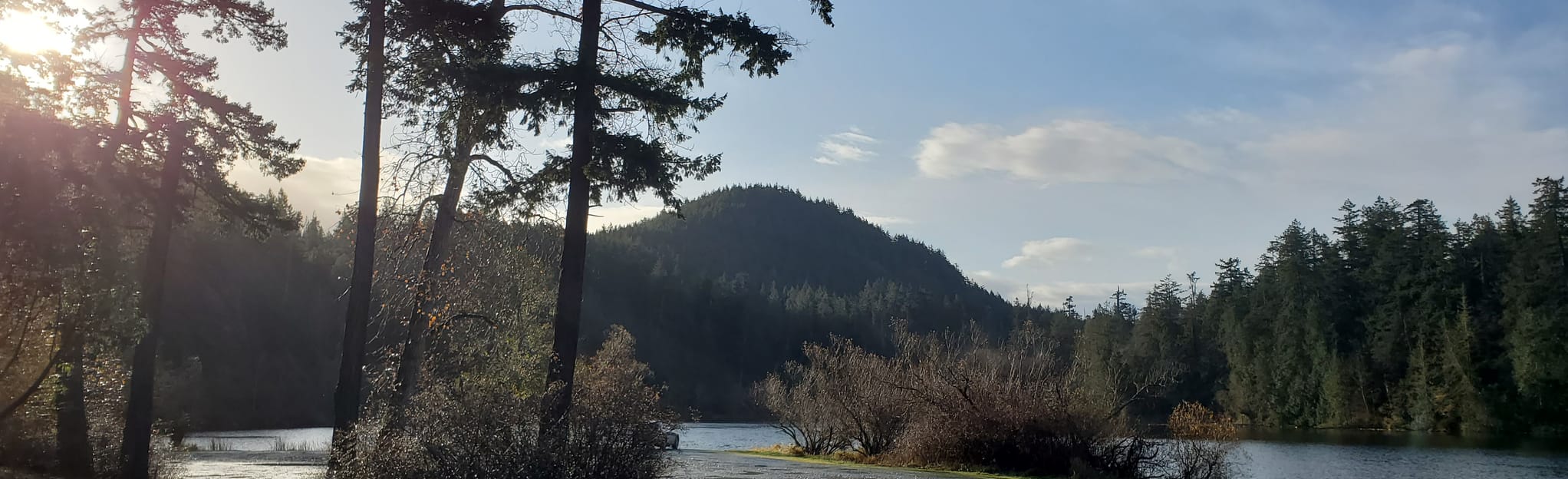 Heart Lake via #242, #23, #211, #208, #224, #250, #25, #215, Washington ...