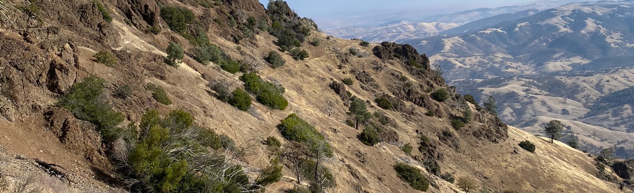 Juniper, Summit, Prospector's Gap, and Meridian Ridge Loop, California ...