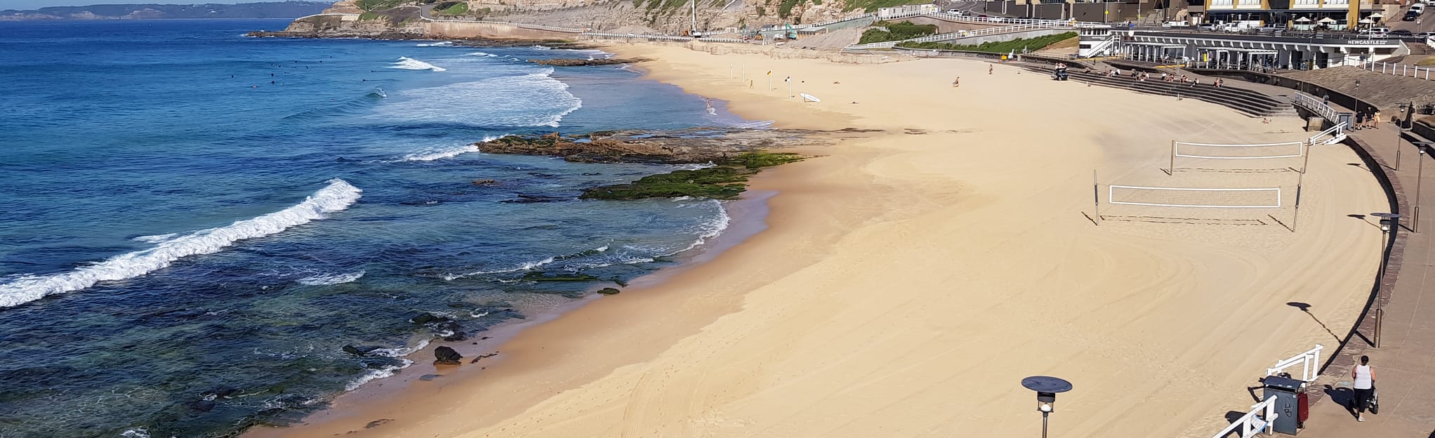 Throsby Creek Foreshore to Newcastle Beach, New South Wales, Australia ...