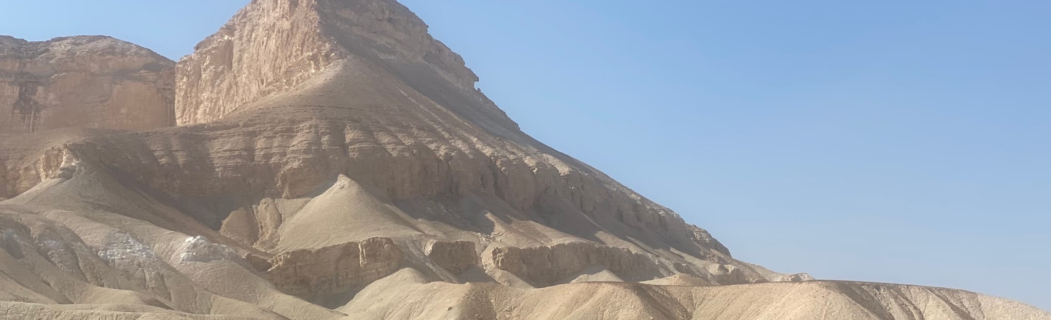 Sde Boker to Mount Gvanim via Nahal Hava Biking Trail, Southern District HaDarom, Israel - Map ...