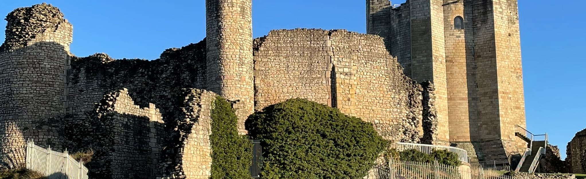 Conisbrough castle to Sprotbrough, South Yorkshire, England - 154 ...