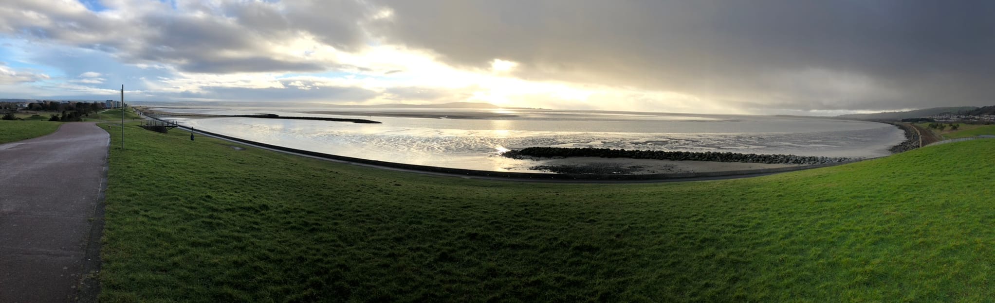 Leisure Centre to Delta Lakes Circular, Carmarthenshire, Wales - 5 ...