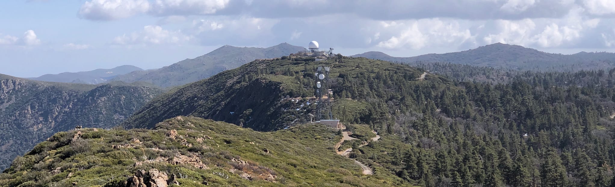 Monument Peak via Big Laguna, PCT, and Laguna Campground Loop: 258 ...
