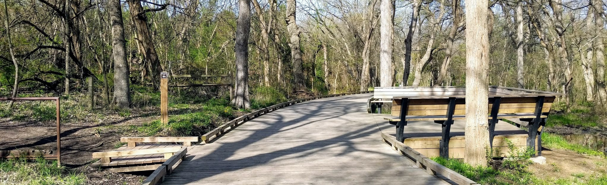 Rowlett Creek Trail, Caddo Trail, and Willow Springs Trail Loop, Texas ...