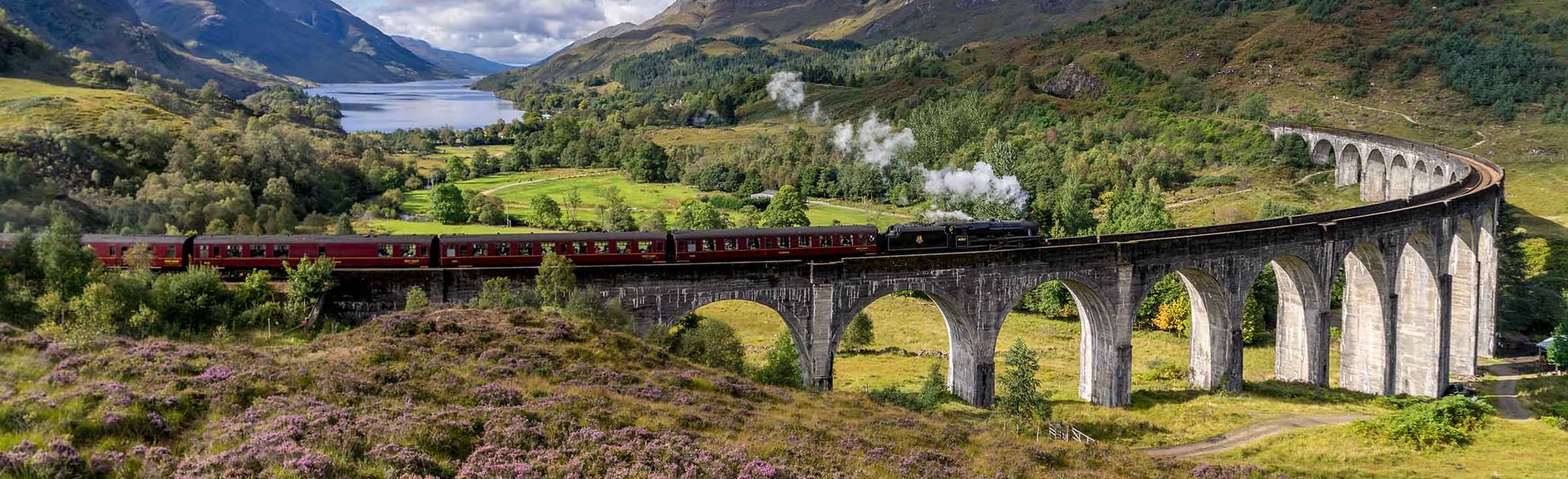 The Jacobite Steam Train AKA The Hogwarts Express, Highlands, Scotland ...