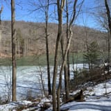 Prettyboy Reservoir Trail from Clipper Mill Bridge, Maryland - 110 ...